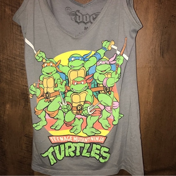 Tops | Teenage Mutant Ninja Turtles Spaghetti Strap Shirt | Poshmark